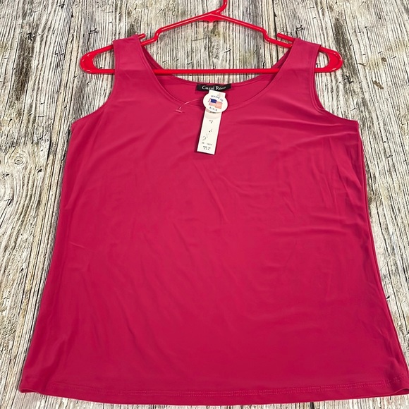 Carol Rose | Tops | Nwt Carol Rose Pink Dressy Camisole Tank | Poshmark